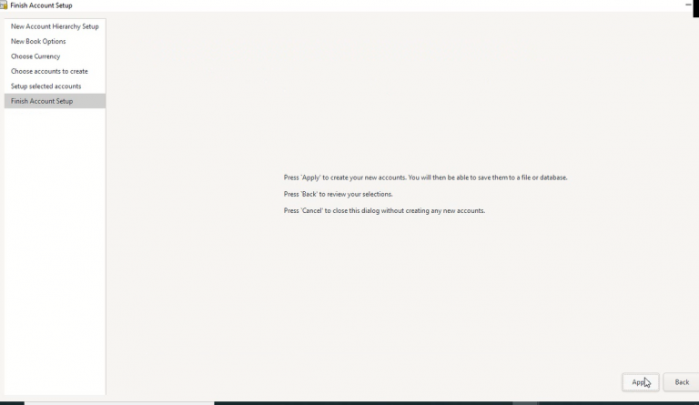 Using GnuCash – Chart of Accounts – ExpLearn